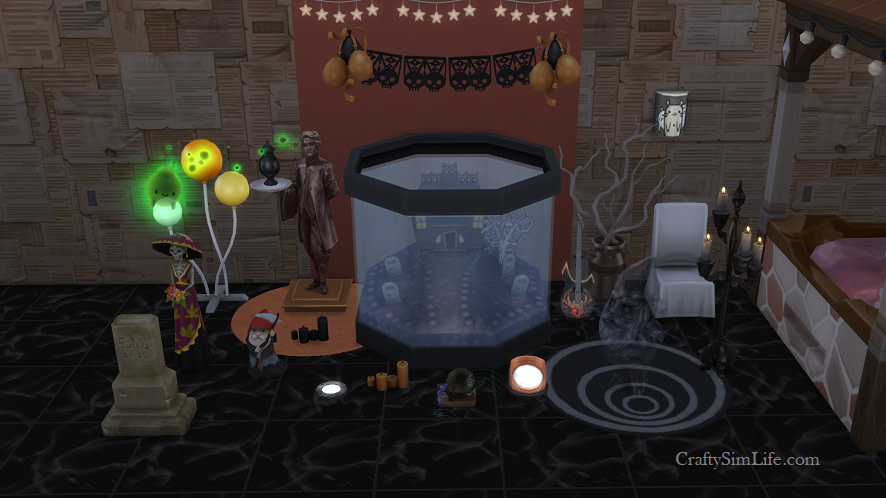 How to decorate for Spooky Day in The Sims 4 ♥ CraftySimLife