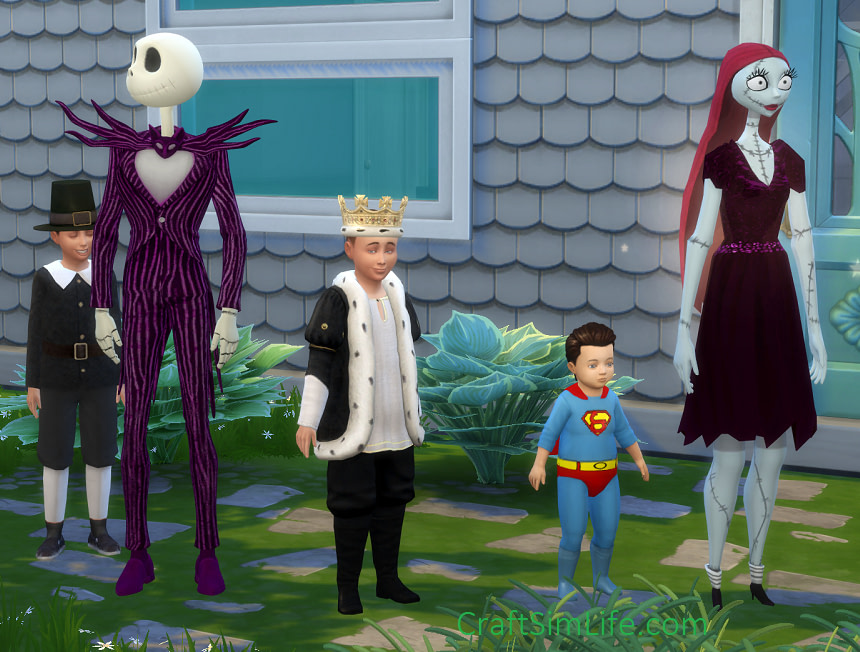 Some Of The Best Sims 4 Spooky Day Halloween Costumes
