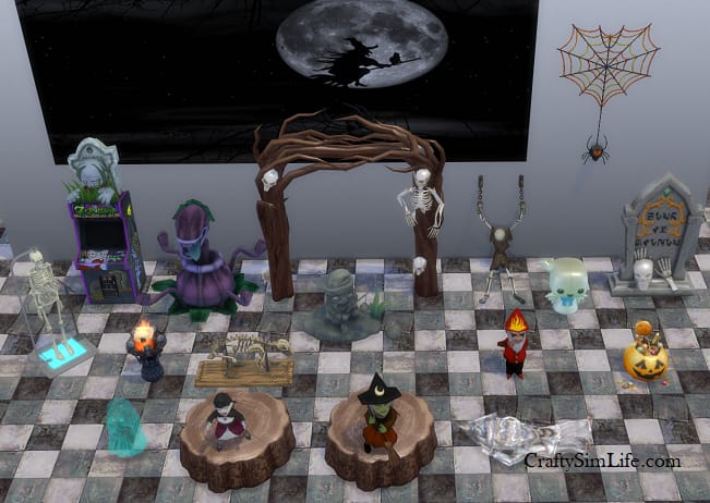 How to decorate for Spooky Day in The Sims 4 ♥ CraftySimLife