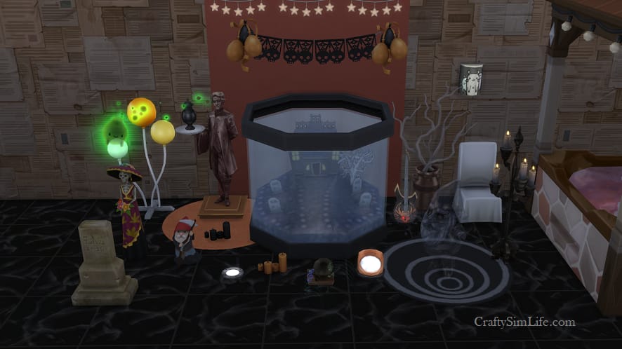 How to decorate for Spooky Day in The Sims 4 ♥ CraftySimLife